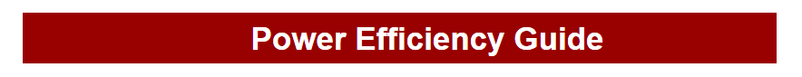 Power Efficiency Guide: Simple DYI Guide to Save Electricity